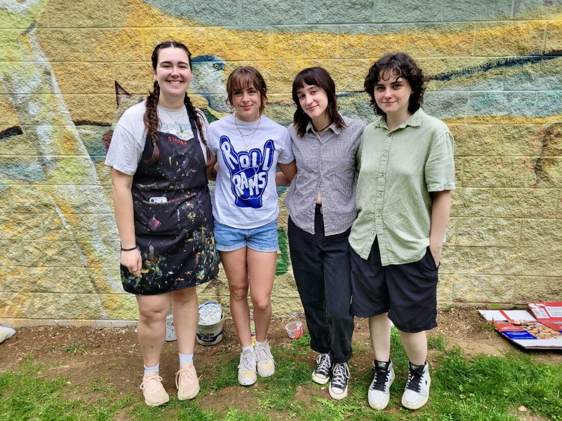 New mural in Morgan’s Grove Park inspired by storybook, Appalachian ...